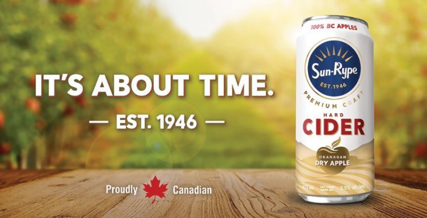 SunRype Debuts New Premium Craft Cider | World Branding Forum