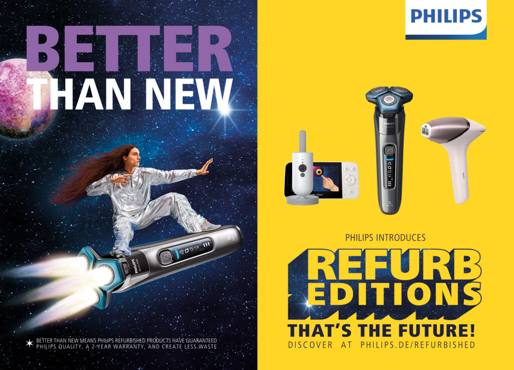 Philips, Creative Agency LePub, and Italian Magazine TOILETPAPER Create ...