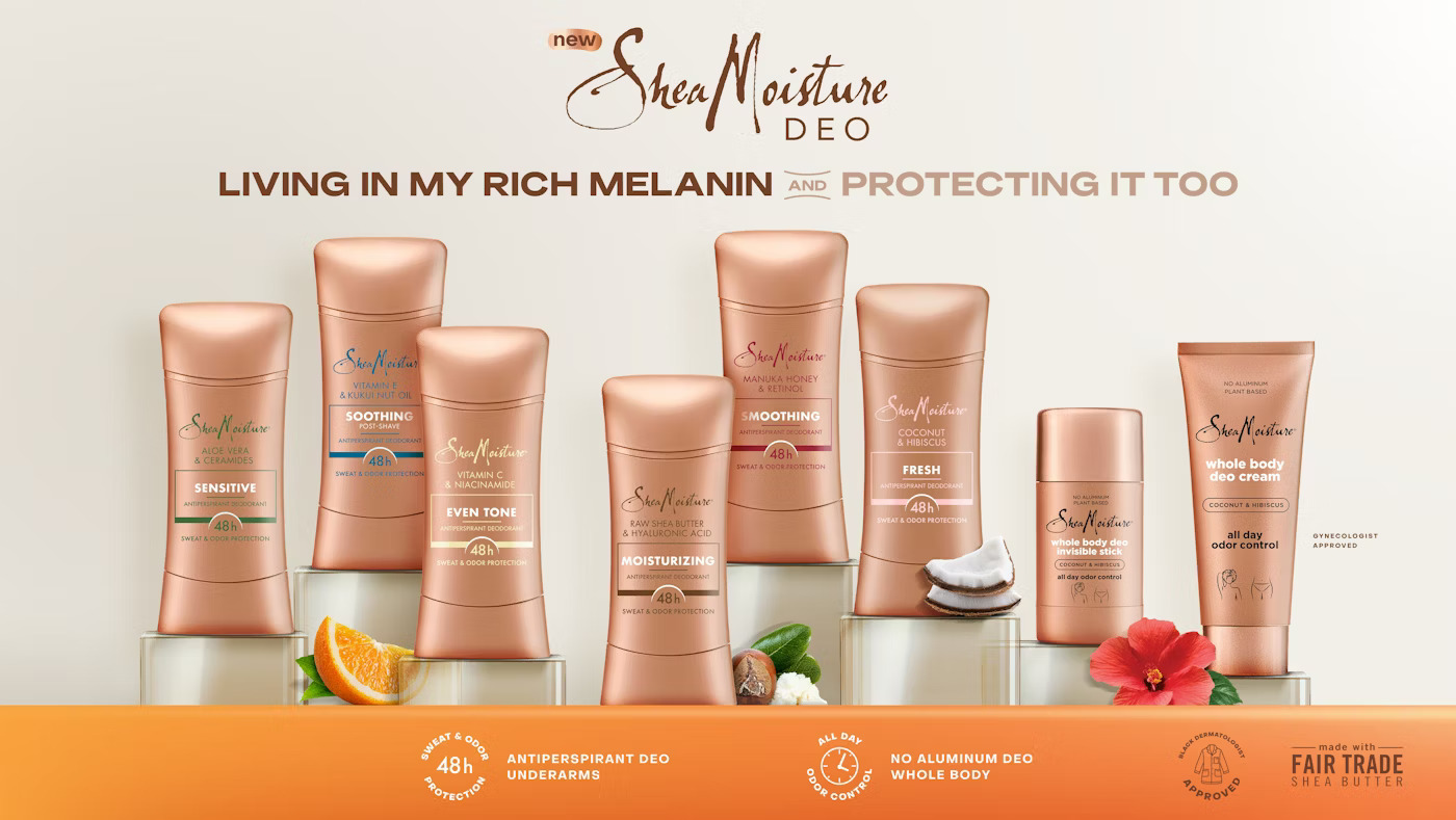 SheaMoisture Releases Its First-Ever Deodorant Collection | World ...
